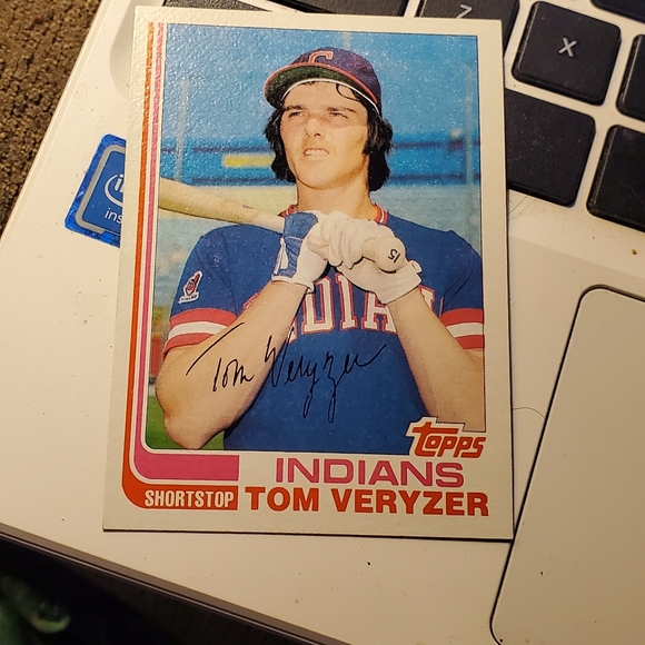 Other | Tom Veryzer Baseball Card | Poshmark